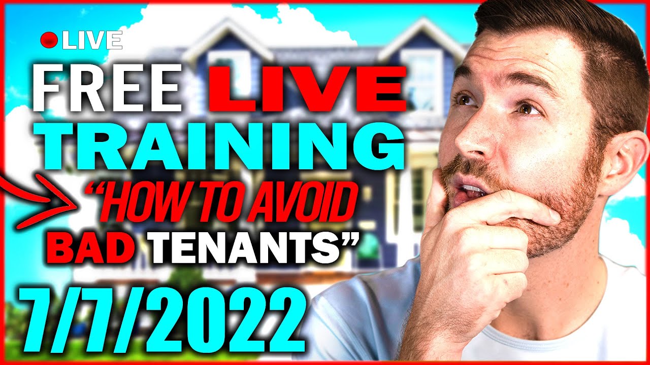 Faster Freedom | How to Avoid Bad Tenants | LIVE FREE Training | Beginner Guide